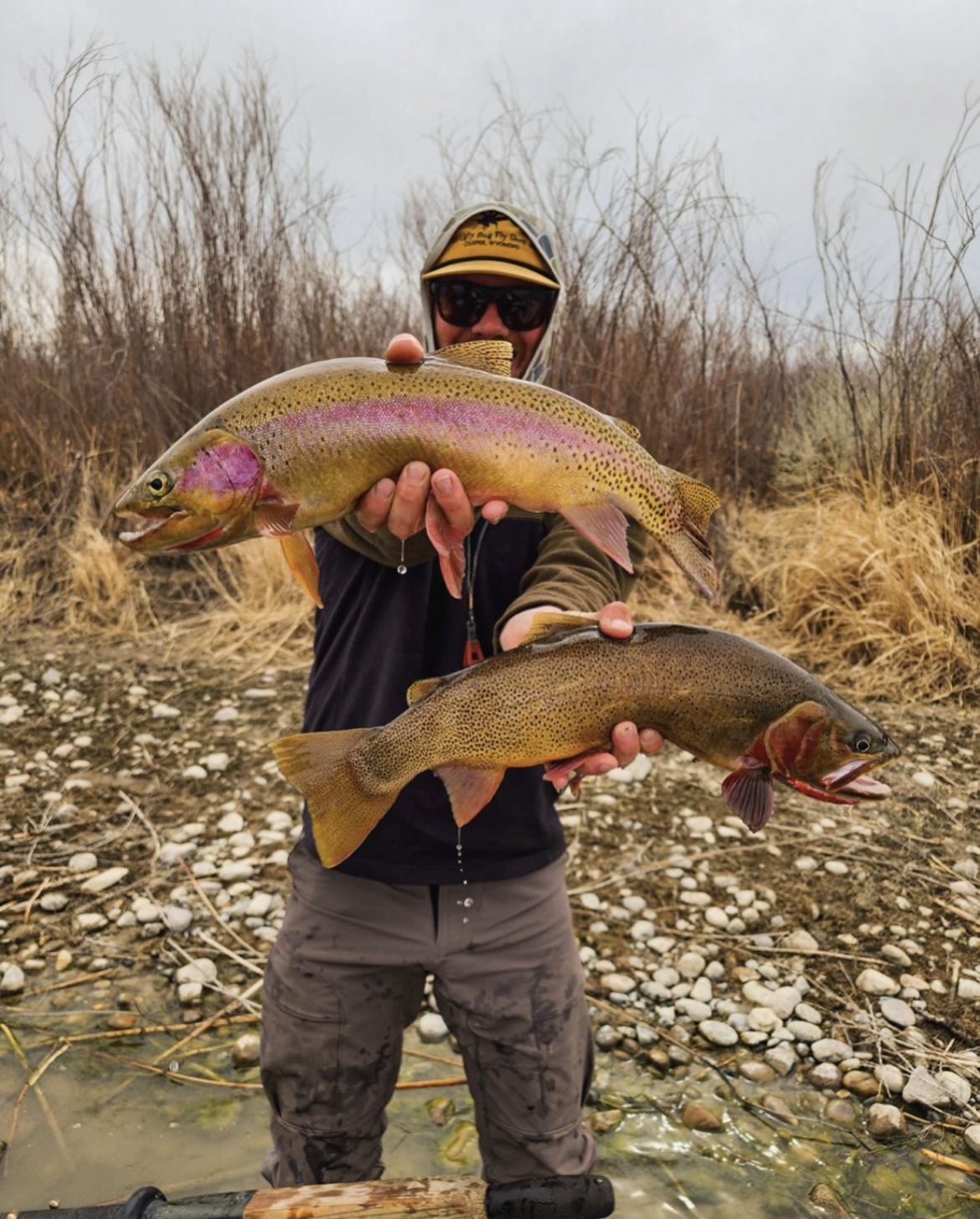 Exploring River Flows for Fly Fishing in Wyoming - Crazyrainbow Fly ...