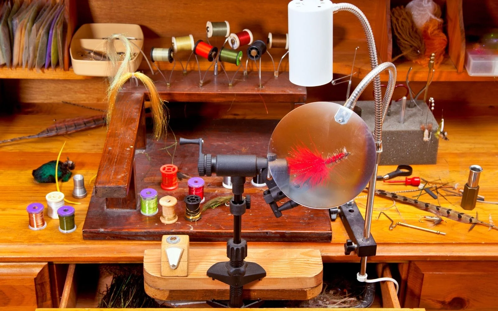 Looking for a Sign to Organize Your Tying Desk? Here it is ...